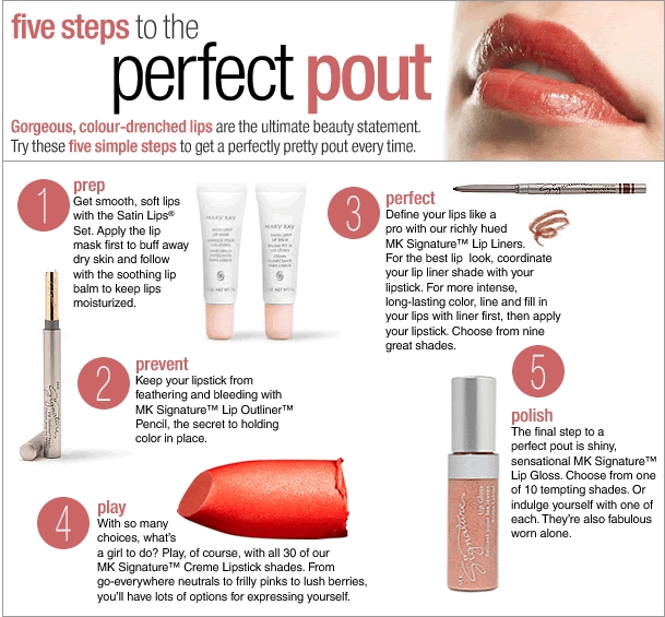 The Perfect Pout Application Tips